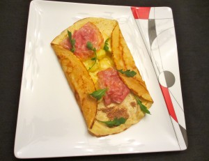 Crêpes façon raclette : Diet & Délices - Recettes dietétiques