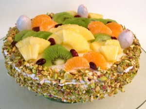 Génoise légère aux fruits : Diet & Délices - Recettes dietétiques