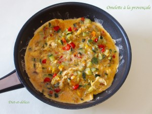Omelette à la provençale : Diet & Délices - Recettes dietétiques