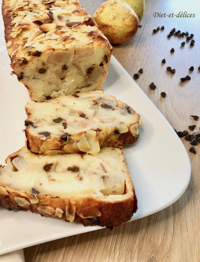 Pudding diplomate aux poires et pépites de chocolat : Diet & Délices ...