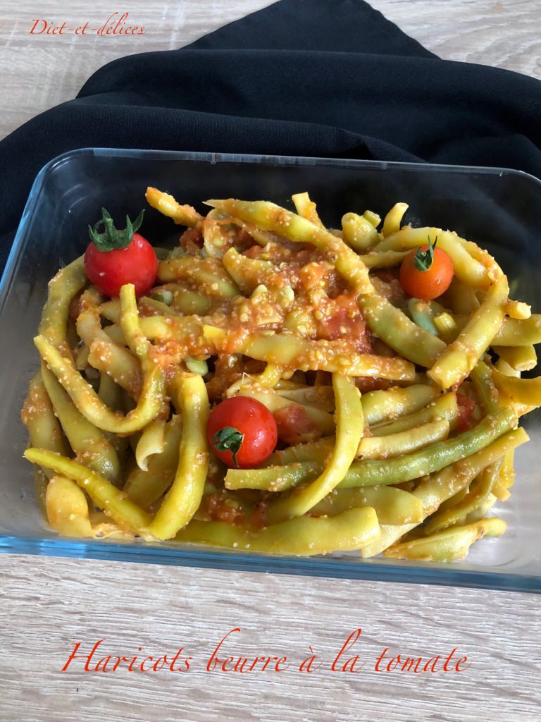 Haricots beurre à la tomate : Diet & Délices - Recettes dietétiques