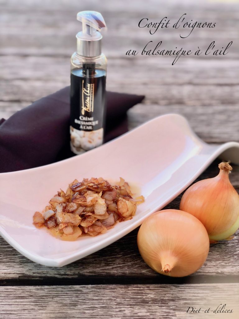 Confit d’oignons au balsamique à l’ail : Diet & Délices - Recettes ...